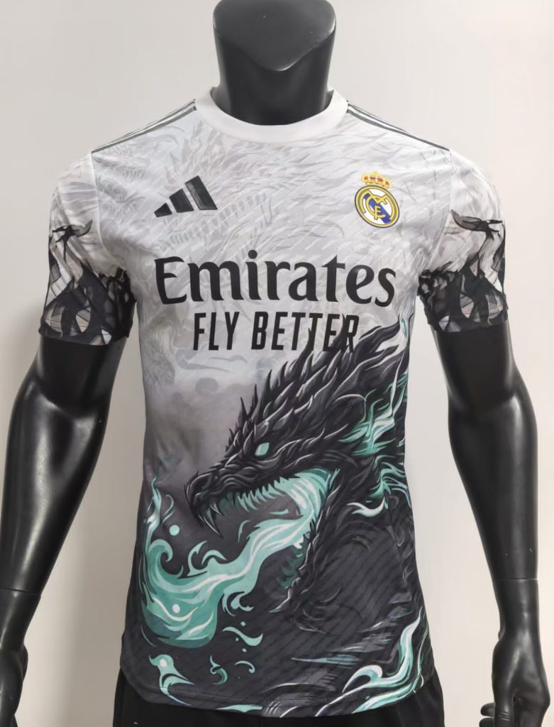 Real Madrid X Blue Fire Dragon Jersey 2024/25 - Player Edition